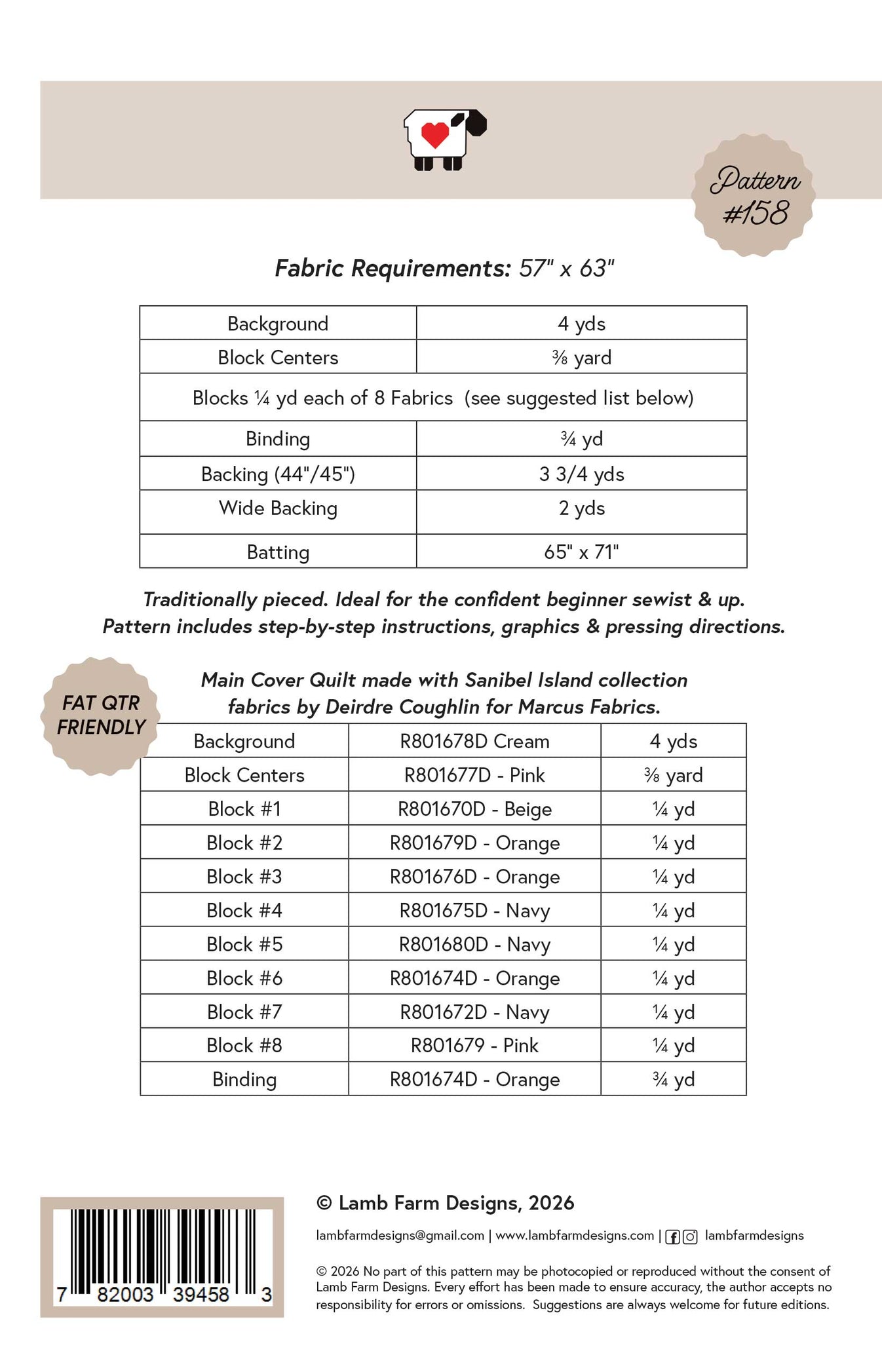 Country Crossroads PDF Quilt Pattern – Lamb Farm Designs