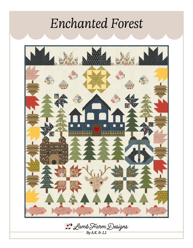 Enchanted Forest Quilt Pattern – Lamb Farm Designs