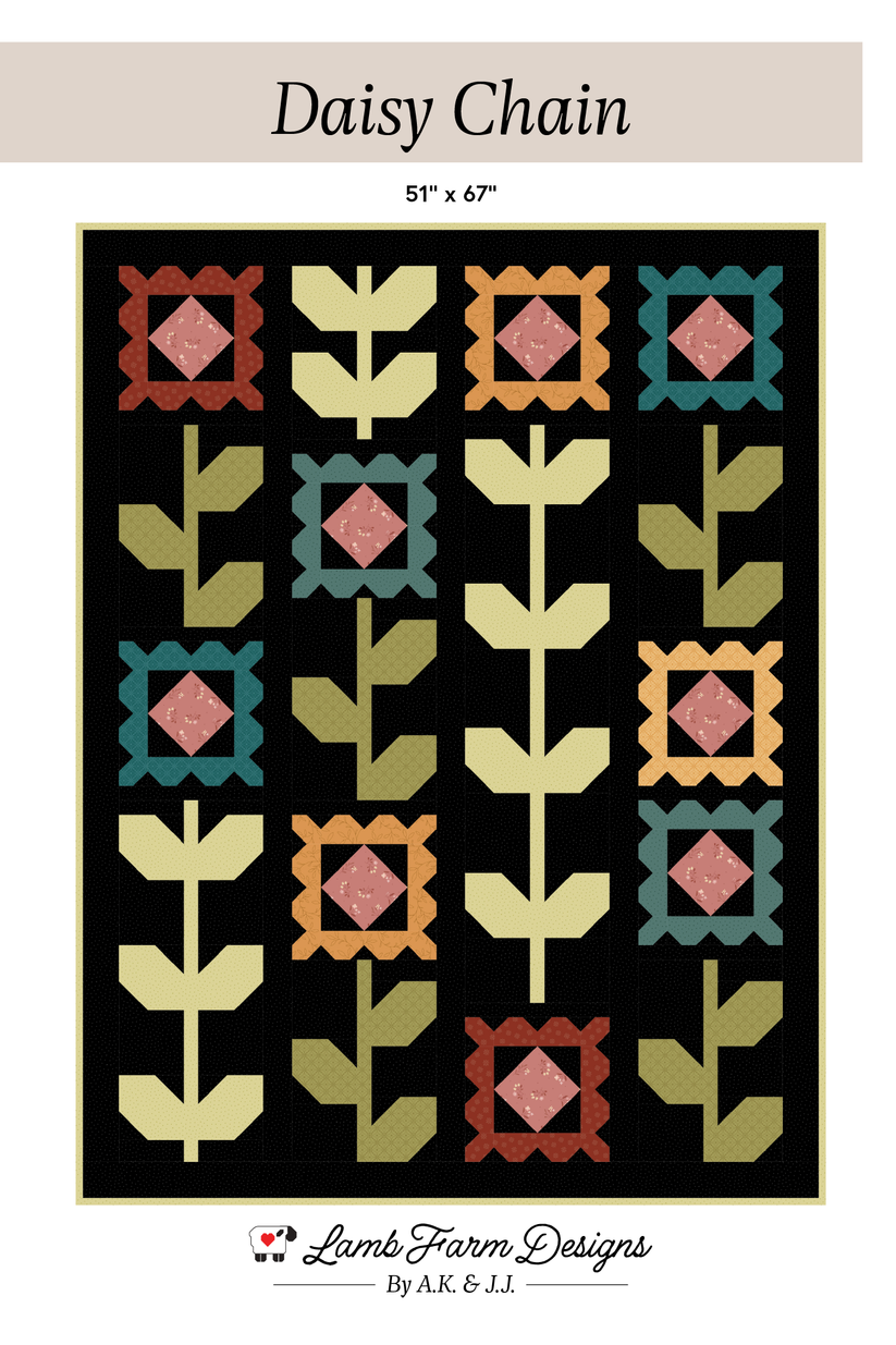 Daisy Chain PDF Quilt Pattern – Lamb Farm Designs