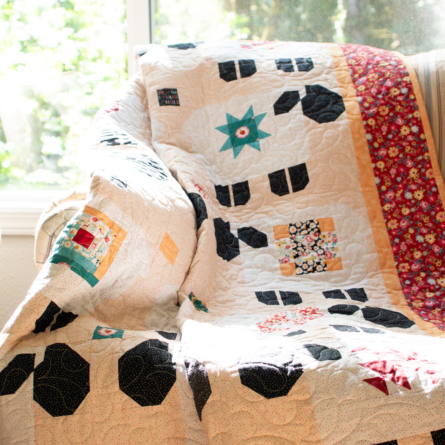 Down the Lane PDF Quilt Pattern – Lamb Farm Designs