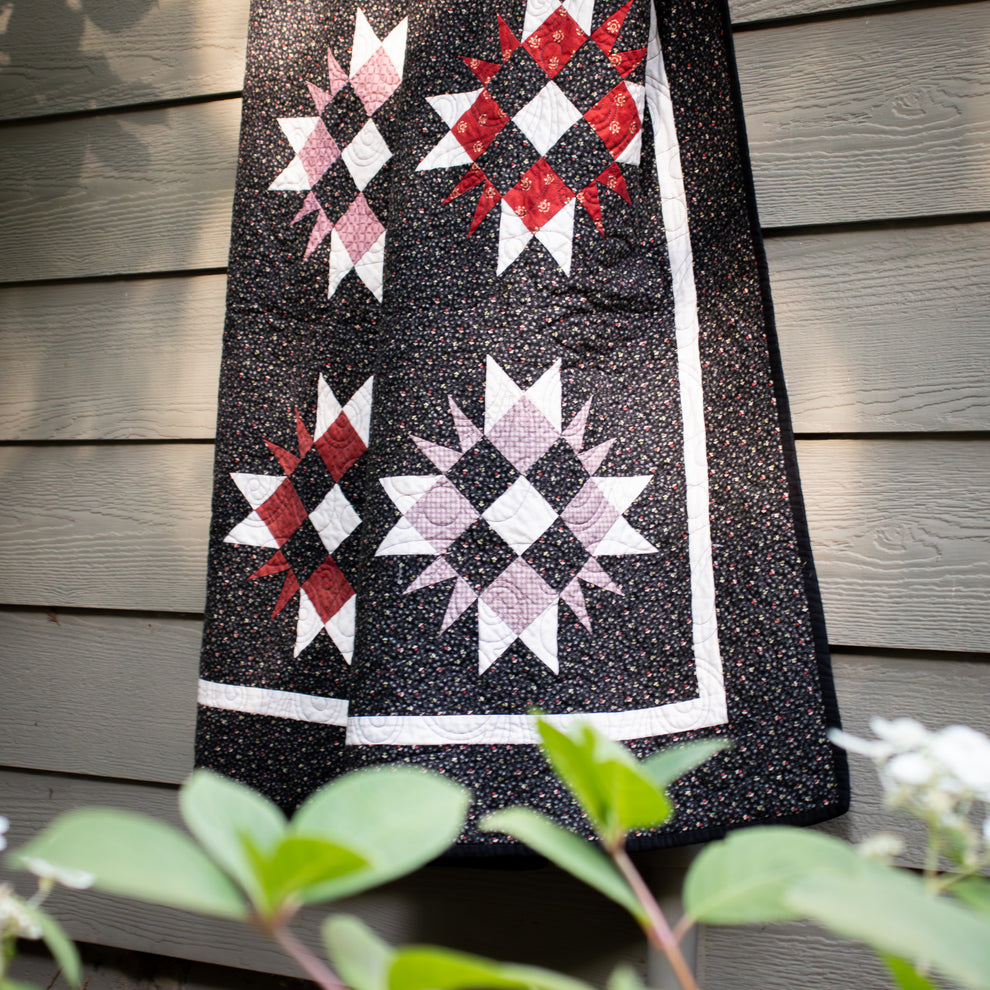 Midnight Stars PDF Quilt Pattern – Lamb Farm Designs