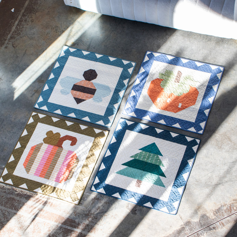 Stamped & Stitched PDF Quilt Pattern – Lamb Farm Designs